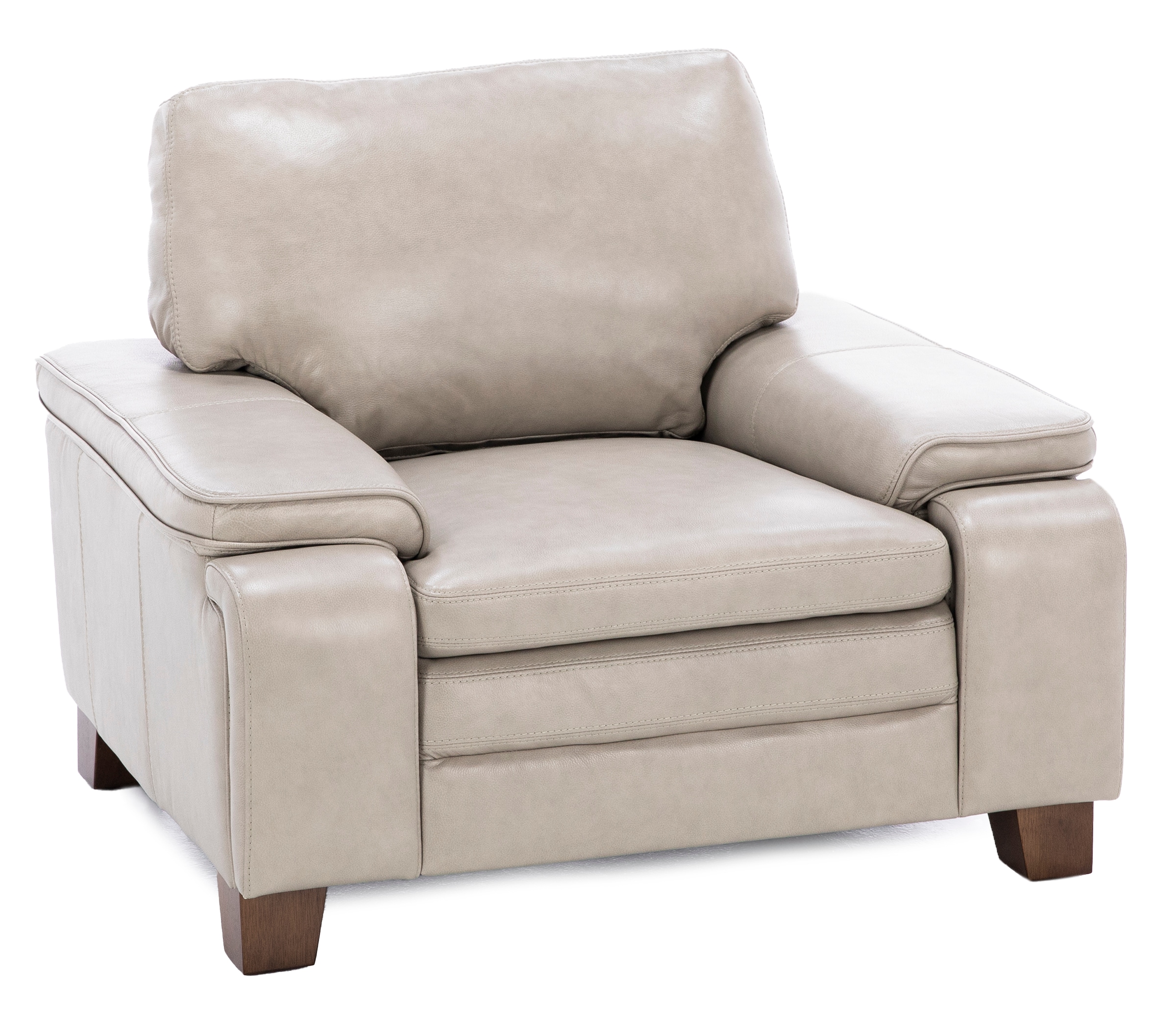 Stallion Leather Chair With Hidden Cupholders
