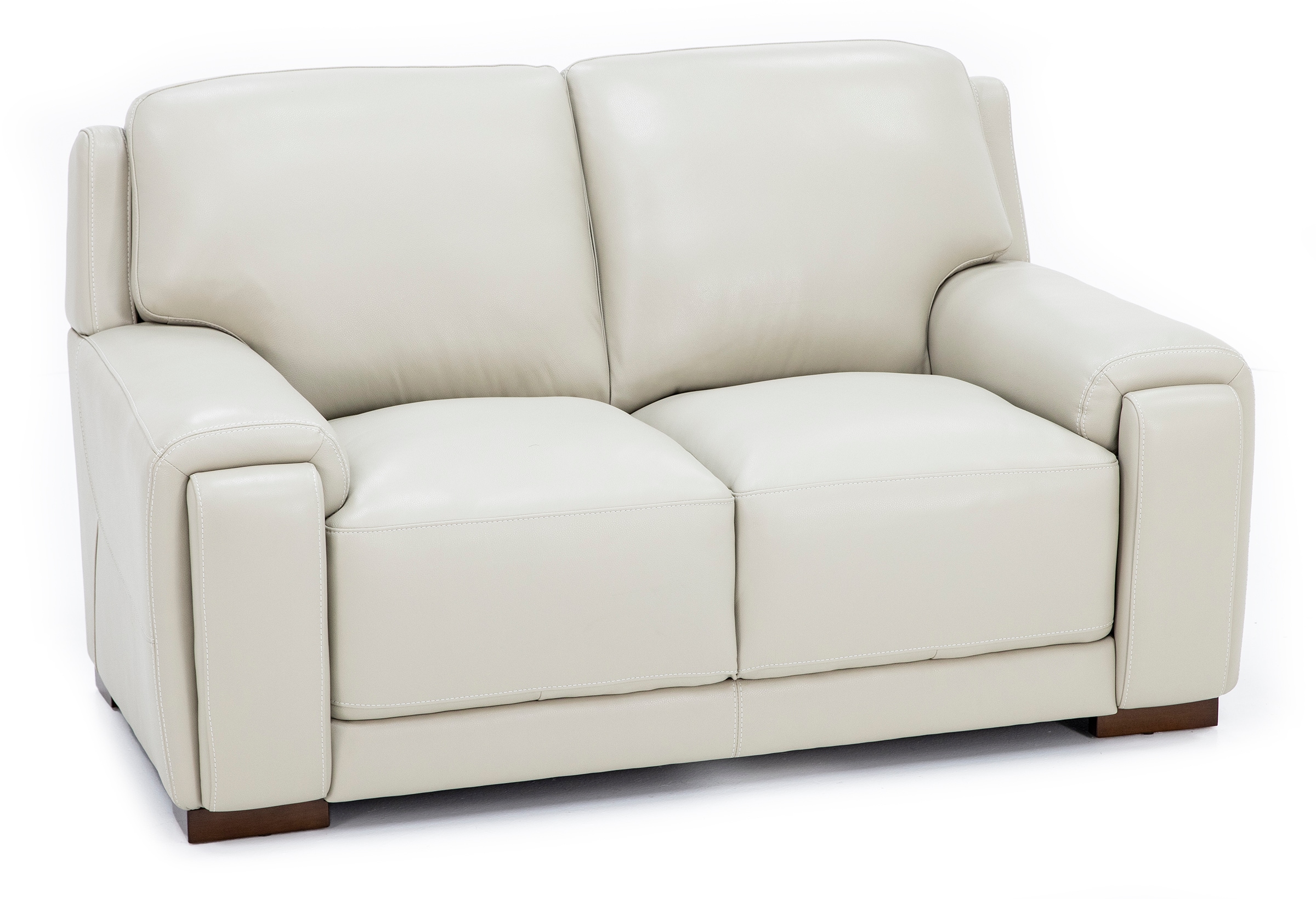 William Leather Loveseat With Hidden Cupholders And Chargers | Steinhafels
