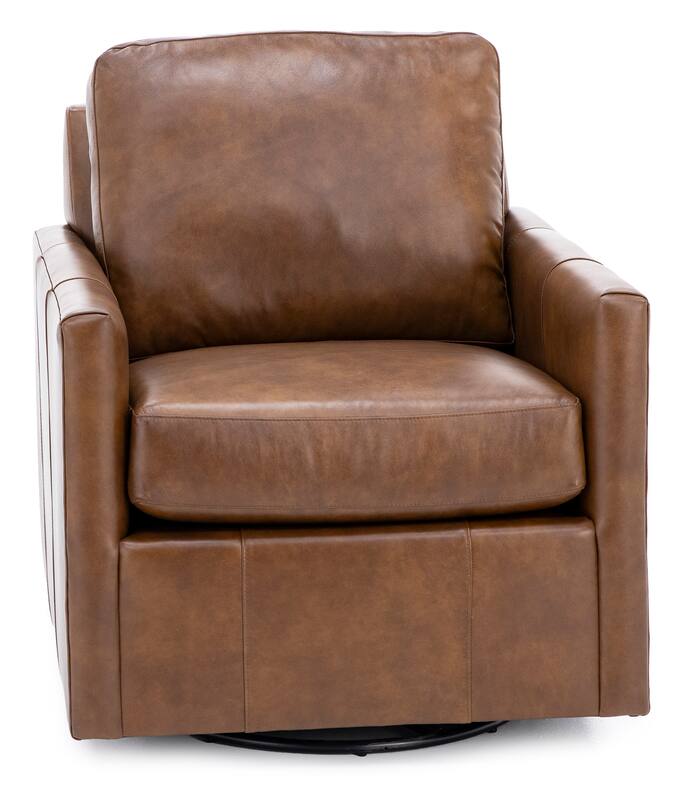 Savannah Leather Swivel Glider Chair | Steinhafels