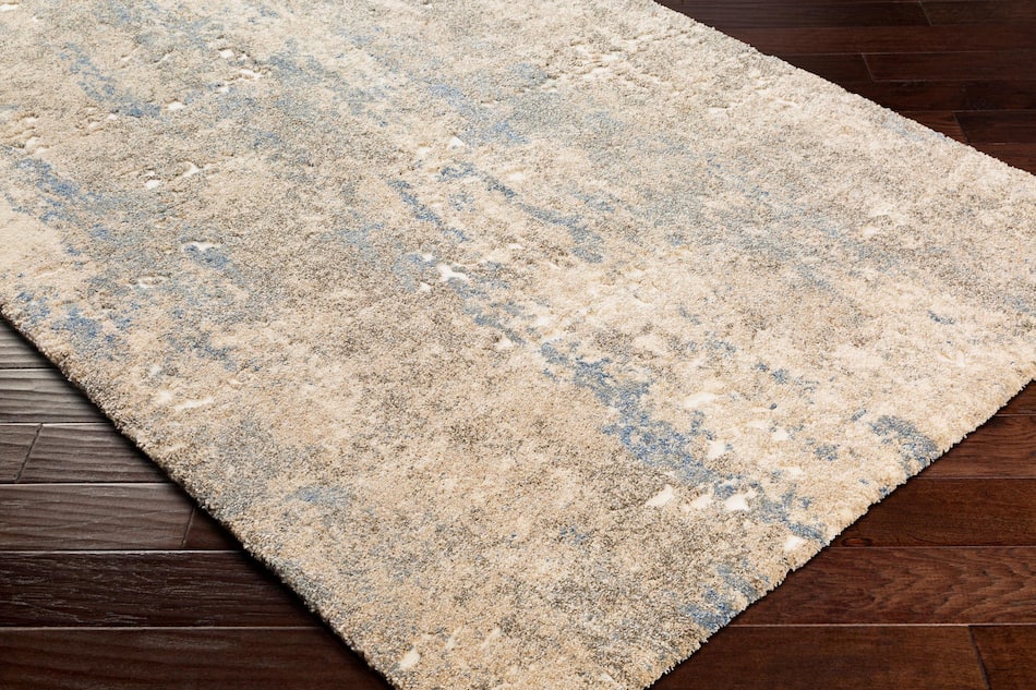 Tuscany Tan/Blue Area Rug | Steinhafels