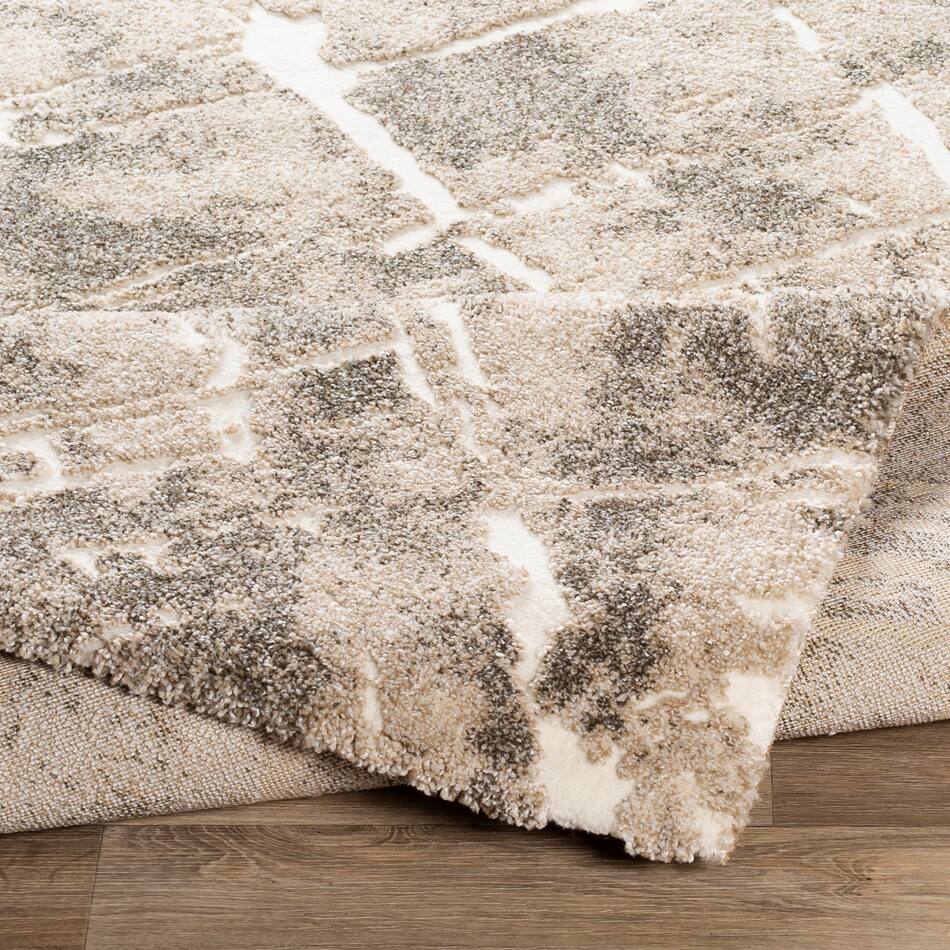 Tuscany Tan/Brown Area Rug 7'10"W x 10'3"L | Steinhafels