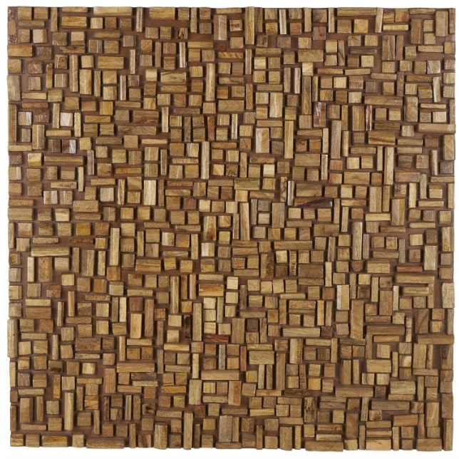 Mango Wood Wall Decor 36"W x 36"H | Steinhafels