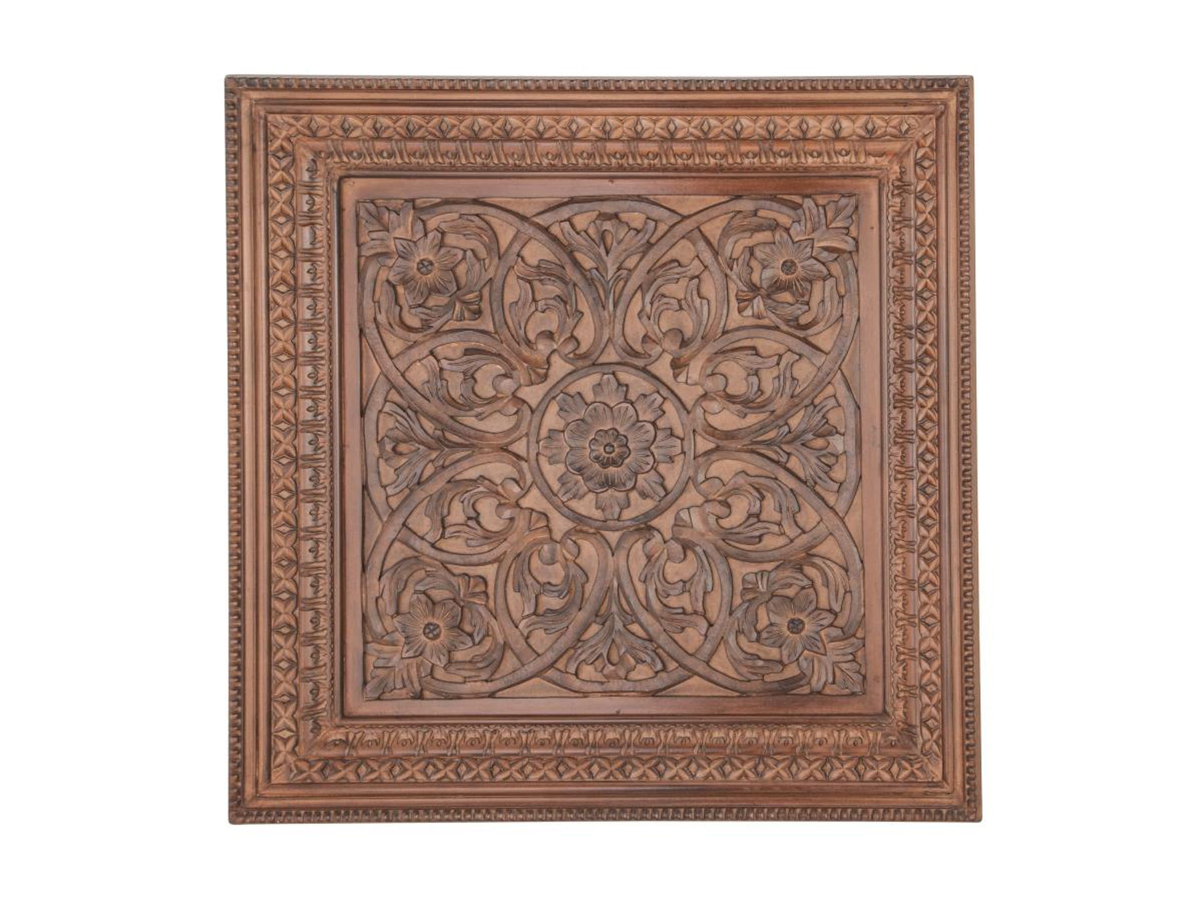 Wood Square Medallion Wall Décor 47"W x 47"H | Steinhafels