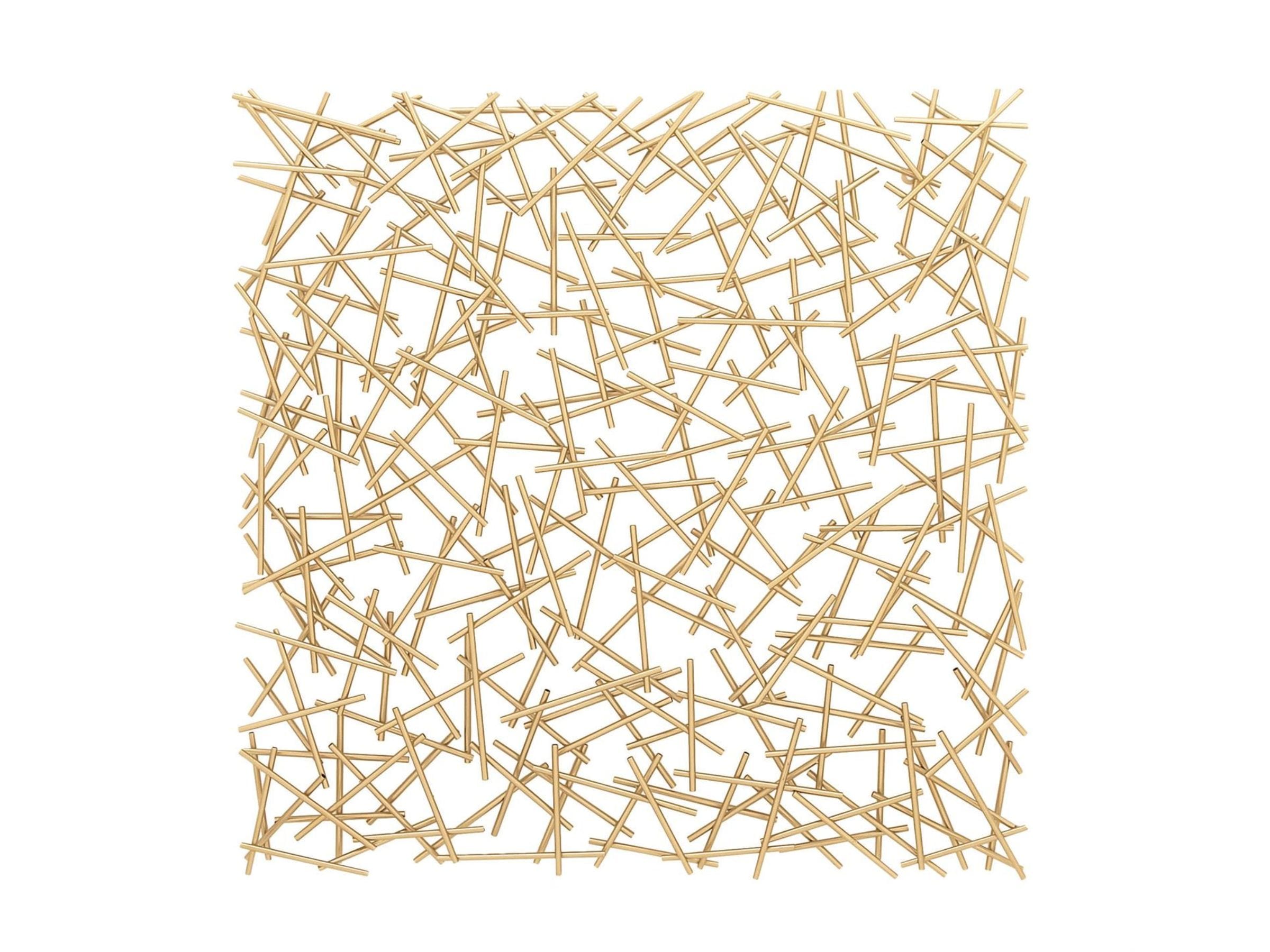 Gold Sticks Wall Decor 40"W x 40"H | Steinhafels
