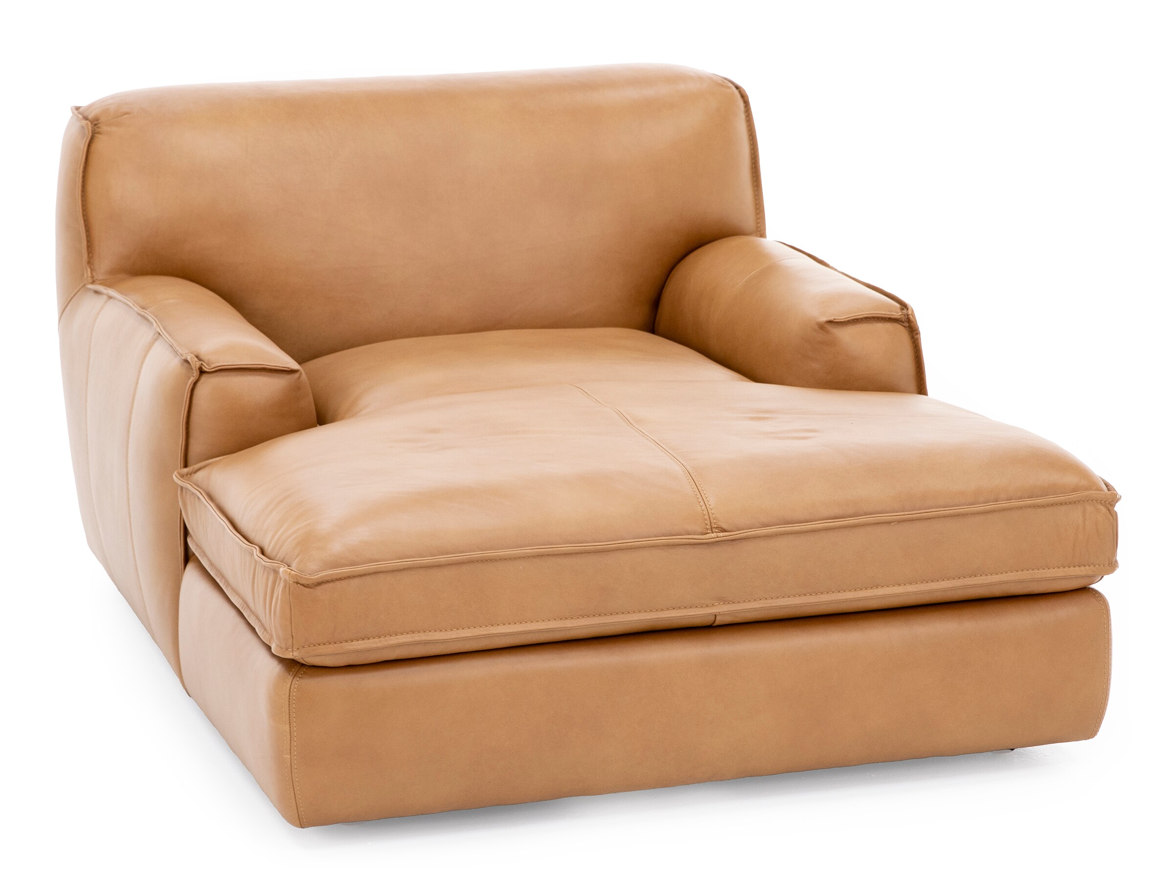 Cameron Leather Chaise