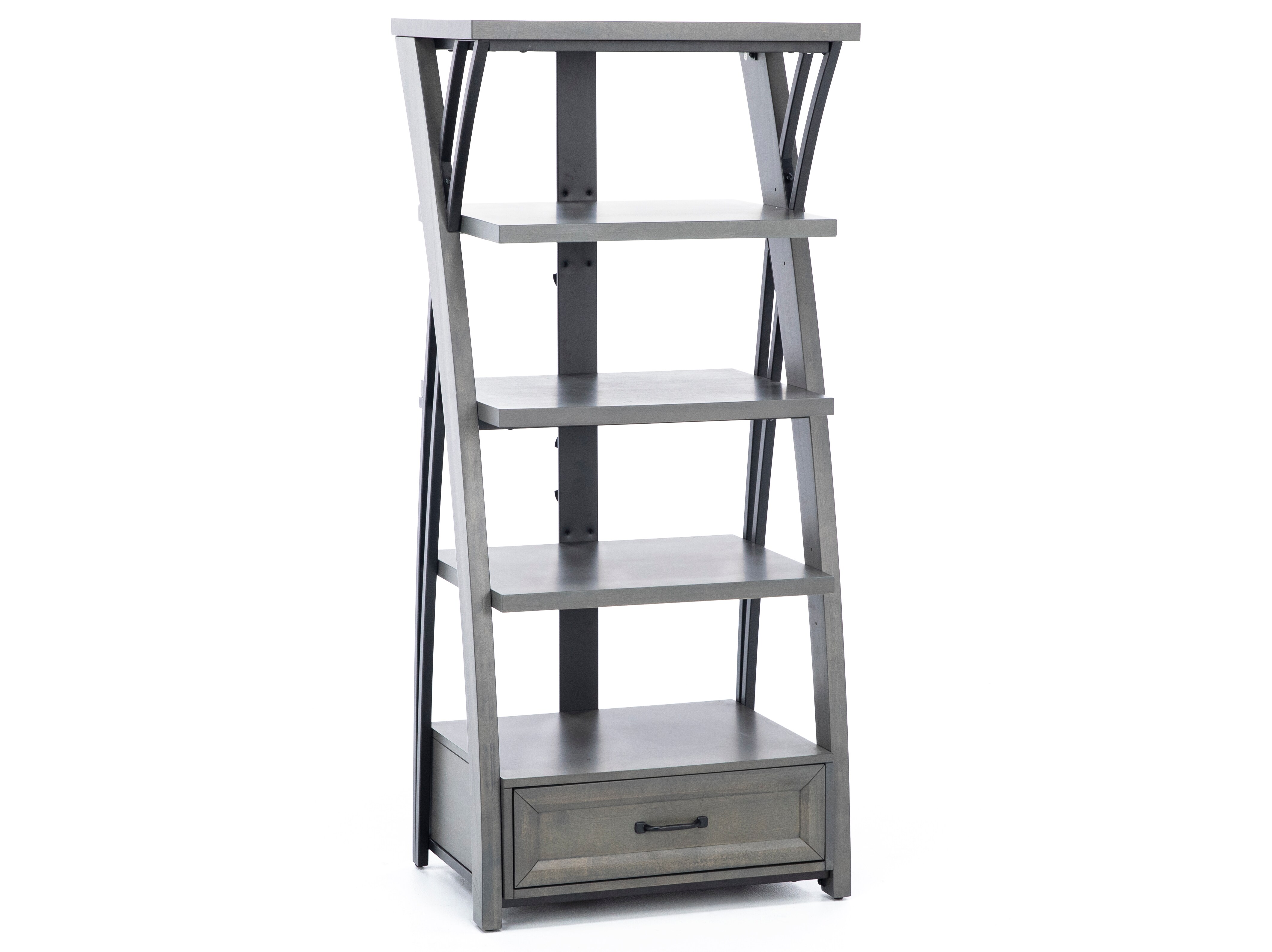 Axon Gray Bookcase | Steinhafels